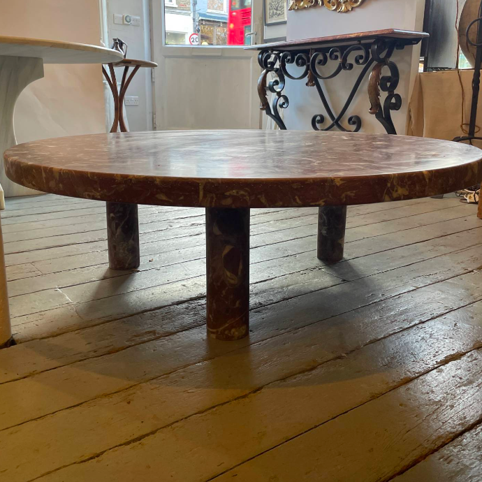 An Italian Marble Coffee Table from M. Charpentier Antiques › Lillie ...